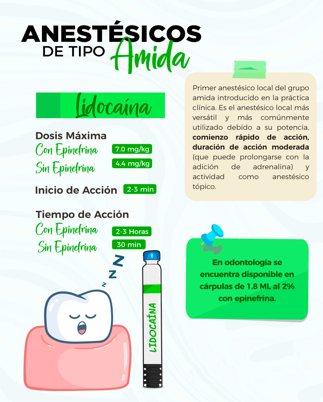 Conoce los Tipos de Anestésicos Locales y sus Características — Perú ...