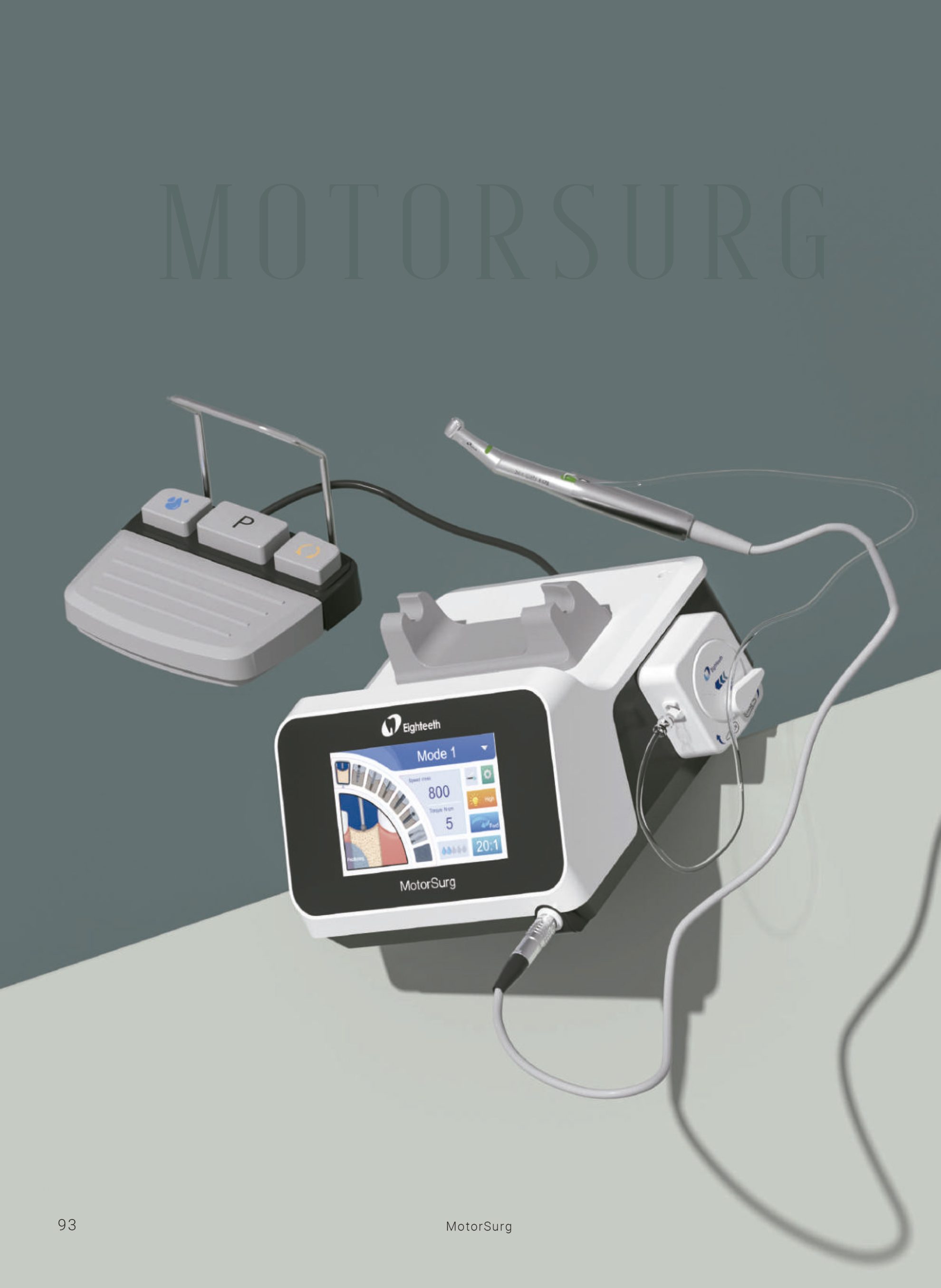 MOTORSURG Eighteeth Motor de Implantes — Perú Dentistry